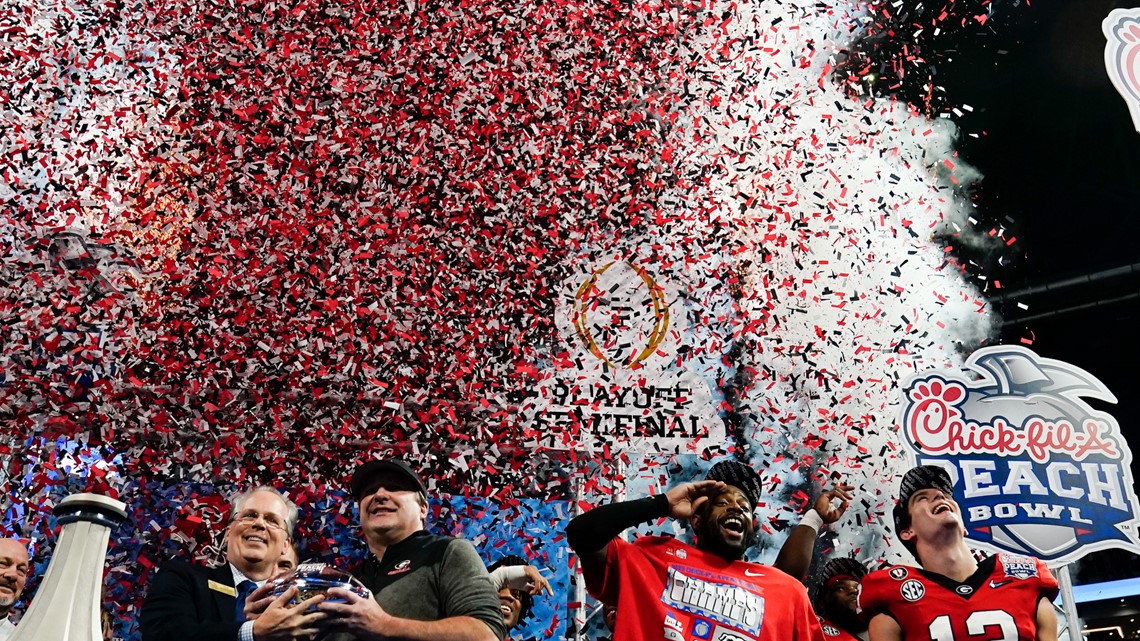 AD Mitchell Kirby Smart Georgia Bulldogs quotes after Peach Bowl ...