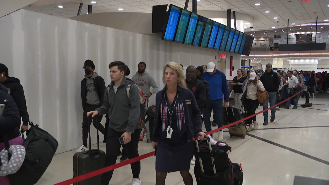 Atlanta airport TSA checkpoint construction causes delays | 13wmaz.com