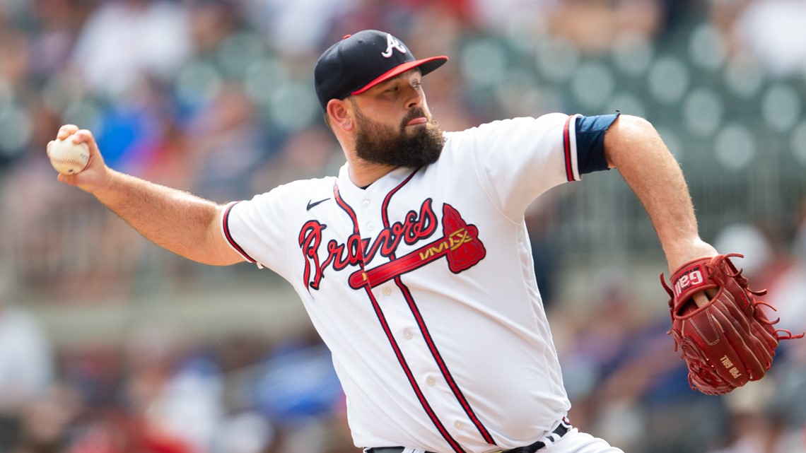 Atlanta Braves' Jackson Stephens hurt during Cardinals game | 13wmaz.com