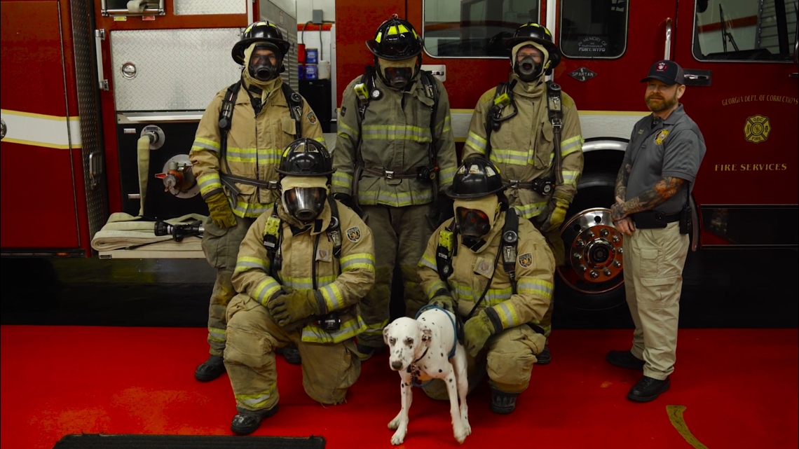 Georgia inmates are trained firefighters in several counties | 13wmaz.com
