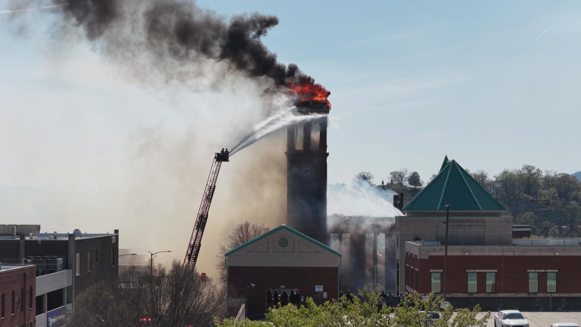Rome historic courthouse deemed total loss after fire rips through ...