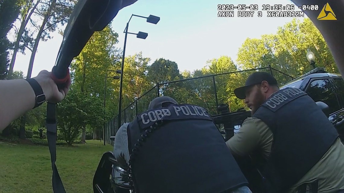 Cobb County Police release video of accused Midtown shooter | 13wmaz.com