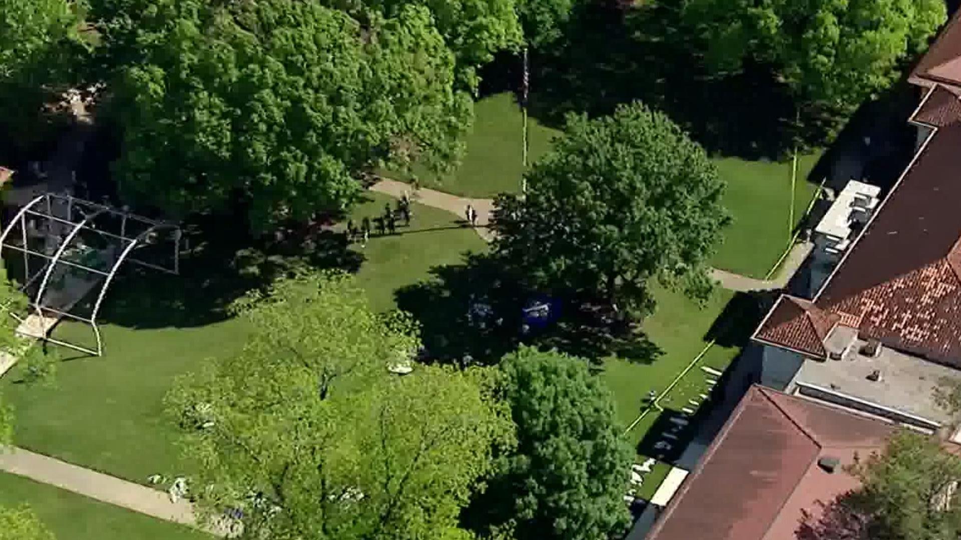 Emory University Gaza Palestine Cop City protest; police respond ...