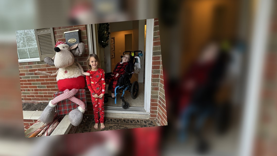 Moose mysteriously shows up on porches, spreading holiday cheer ...